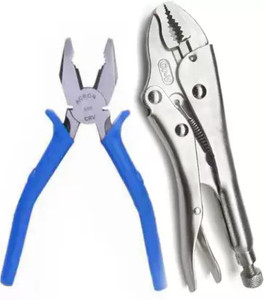 Mass Pro 8 inch heavy duty plier plus 10 inch lock welding Plier Hand ...
