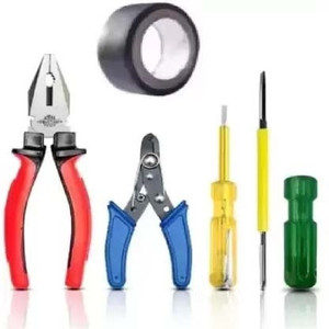 Wolzook 8"inch Lineman Pilash Plier with Wire Cutter,Line Tester, 2in1 ...