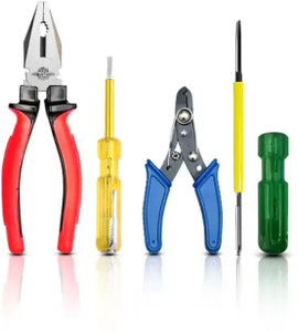 Kshivi 8"inch Lineman Pilash Plier with Wire Cutter,Line Tester, 2in1 ...