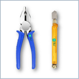NBS NBS CRV Plier-8" (200MM) and Mirror Cutter Hand Tool Kit Price in ...