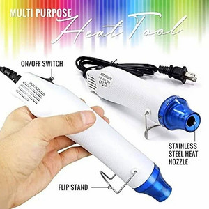 BALRAMA Mini Heat Gun Portable Electric Heating Hot Air Gun 300w Craft ...