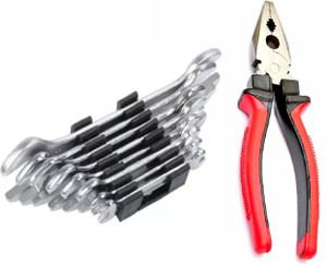 vyas Double Sided Open (Length : 8 inch ) and line man plier Hand Tool ...