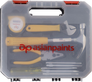 Asian Paints TruCare DIY set of Measuring Tape, Hammer, Plier, Wrench ...