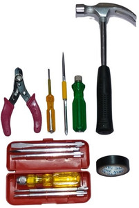 Voltron Combo 6" Wire Cutter|Line Tester|Hammer|Red Box|Electric tape2 ...