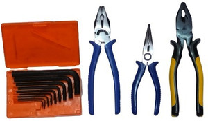 Voltron Combo 4"Allen key|Piler|Cutting Piler|Nose Piler (pack of 4 ...