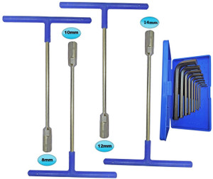 Inditrust new Heavy duty Hex T Spanner 4pc (8mm,10mm,12mm & 14mm) with ...