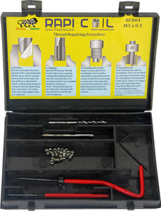 Rapi-Coil RC004 M3 X 0.5 Thread Repair Kit with Stainless Steel ...