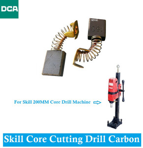 SINAL Carbon Brush Set (DCA Make) For Skill 200MM Core Cutting Drill ...