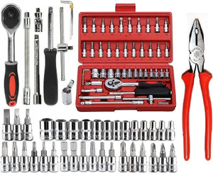A1 Decor 46 in 1 Pcs Tool Kit & Screwdriver Multi Purpose Hand Tool Kit ...