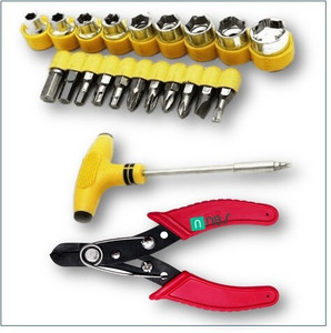 NBS NBS Wire Cutter and 21 Piece Goti Set Hand Tool Kit Price in India ...