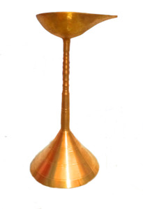 PRADIP Diya With Stand (Weight: 115 grams) Prayer Kit Price in India ...