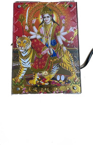 Akash International Mata Rani Mantra Photo Frame Bell with Sound for ...