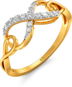 Joyalukkas Eternal Diamond Women Ring 18kt Yellow Gold ring Price in ...