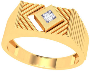PC Chandra Jewellers Statement Stone 22kt Yellow Gold ring Price in ...