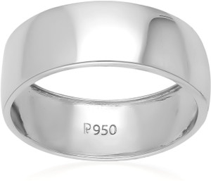 MALABAR GOLD & DIAMONDS Platinum Ring PT950 Silver ring Price in India ...
