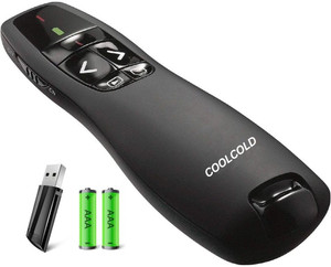 coolcold R 400 Laser Pointer, Wireless Presentation Clicker, PPT ...