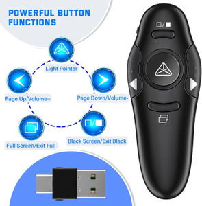 house of common presenter clicker 1 usb with type c clicker Presenter ...