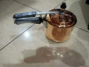 MOTI METAL INDUSTRIES MMI Copper Branded cooker 5 L 5 L Inner Lid ...