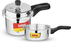 Rallison Appliances Olive 2+3L Non IB Cooker Combo 2 L, 3 L Outer Lid ...