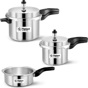 Flipkart SmartBuy Prime 2 L, 3 L, 5 L Outer Lid Induction Bottom ...
