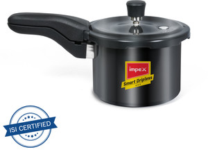 IMPEX Impex Hard anodized Dripless Aluminium Pressure cooker HA smart ...