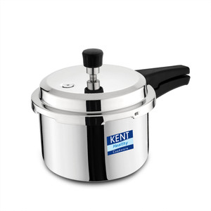 KENT Triply Pressure Cooker with SS Outer Lid 3 L Outer Lid Induction ...