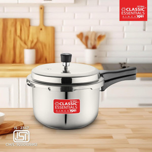 Classic Essentials Prochef 2 Litre Stainless Steel Outer Lid Cooker ...