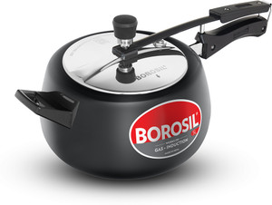 BOROSIL Pronto 5 L Inner Lid Induction Bottom Pressure Cooker Price in ...