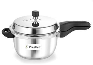 Prestlee Deluxe Stainless Steel 5 L Outer Lid Induction Bottom Pressure ...