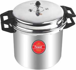 Feast Aluminium Aura model pressure cooker 20 ltr(outer lid) pure ...