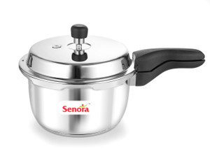 Senora Deluxe Stainless Steel 2 L Outer Lid Induction Bottom Pressure ...