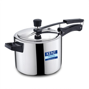 KENT Triply Pressure Cooker with SS Inner Lid 5 L Inner Lid Induction ...