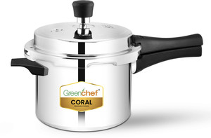 Greenchef Coral 5 L Outer Lid Induction Bottom Pressure Cooker Price in ...