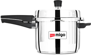 IMPEX 5 L Stainless Steel Pressure cooker IFC 5 SS 5 L Outer Lid ...