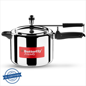 Butterfly Friendly Non IB 5 L Inner Lid Pressure Cooker Price in India ...