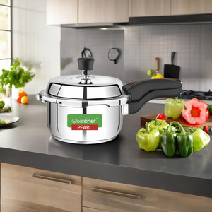 Greenchef Pearl 2 L Outer Lid Induction Bottom Pressure Cooker Price in ...