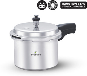 Prestlee Aluminium 3Liter INDUCTION BASE Pressure Cooker, 2 Year ...