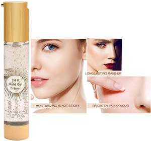 Arcanuy 24K Gold Gel Oil-Free Primer Makeup Base Face Primer - 30 ml ...