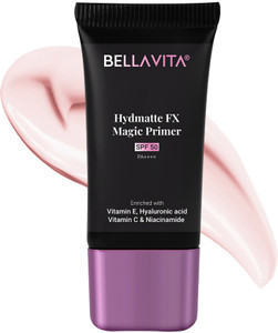 BELLAVITA Hydmatte FX Magic Primer | SPF 50 | Blurs Imperfection | Oil ...