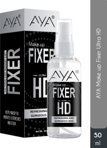 AYA Long lasting Misty Finish Professional Makeup Fixer Spray for Face ...