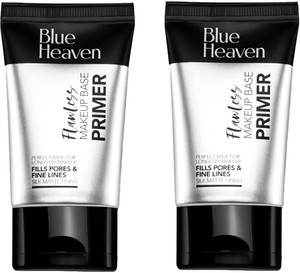BLUE HEAVEN Flawless Makeup Base Primer, 30g Pack Of 2 Primer - 60 ml ...