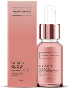 RONZILLE Glass Glow Pre Makeup oil primer Primer - 10 ml - Price in ...