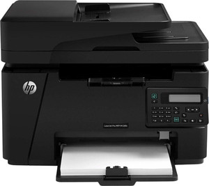 HP LaserJet Pro MFP M128fn Printer Multi-function WiFi Monochrome Laser ...