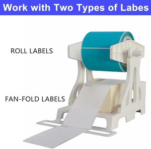 LENVII Label Holder Rewinder Single Function Monochrome Label Printer ...