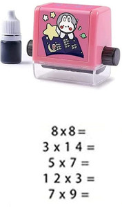 LATHIYA FAB Roller Design Digital Teaching Stamp, Math Stamps Printing ...