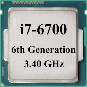 GEONIX i7 6TH GEN 3.4 GHz LGA 1151 4 Core Processor Designed for ...