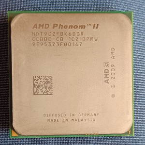 Dtech AMD PHENOM II X6 1090T 3.2 GHz AM3+, AM3 6 Core Processor ...