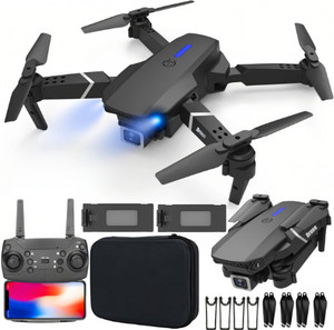 NimbusX E88 Pro 4K Drone with Altitude Hold & Smart Gyro Balance DDR2 2 ...