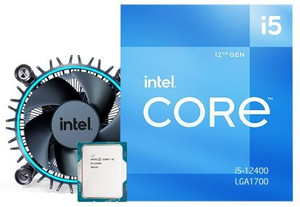 Intel Core i5 12400 Box 2.5 GHz Upto 4.4 GHz LGA1700 Socket 6 Cores 12 ...