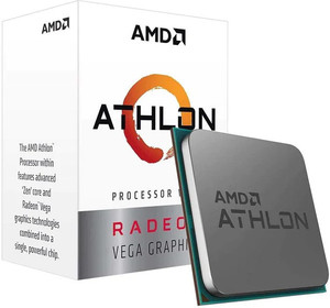 AMD Athlon 3000g 3.5 GHz AM4 Socket 2 Cores Desktop Processor - AMD ...